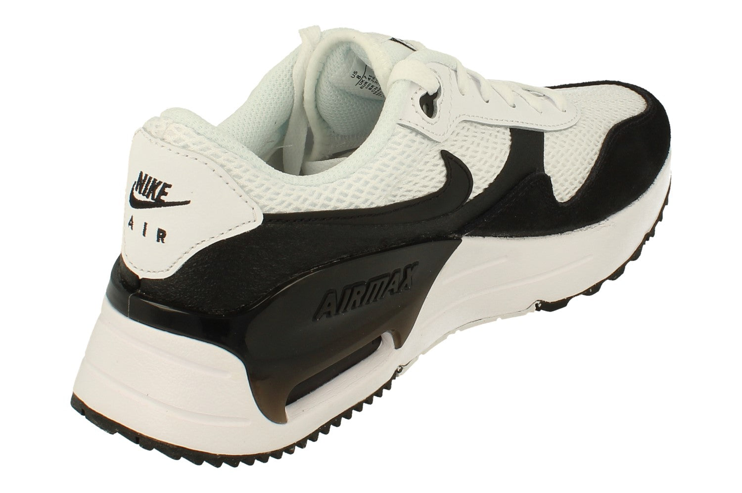 Buy Nike Air Max SYSTM Mens DM9537 (uk 11 us 12 eu 46, white black ...