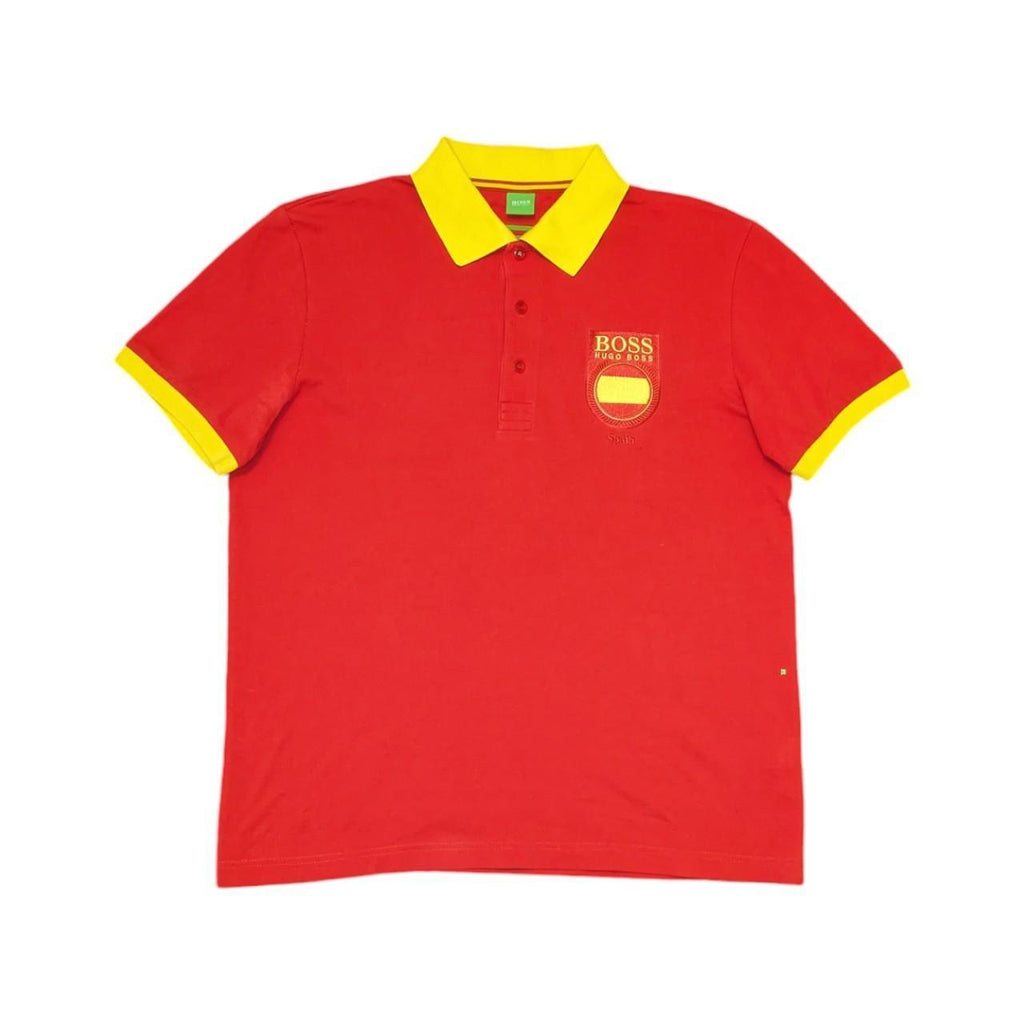 Hugo Boss Paddy Flag Spain Mens T-Shirt - Small – KicksWorldwide