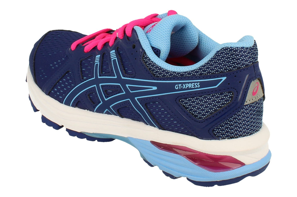 Buy Asics GT-Express Womens 1012A131 (uk 3 us 5 eu 35.5, blue print ...