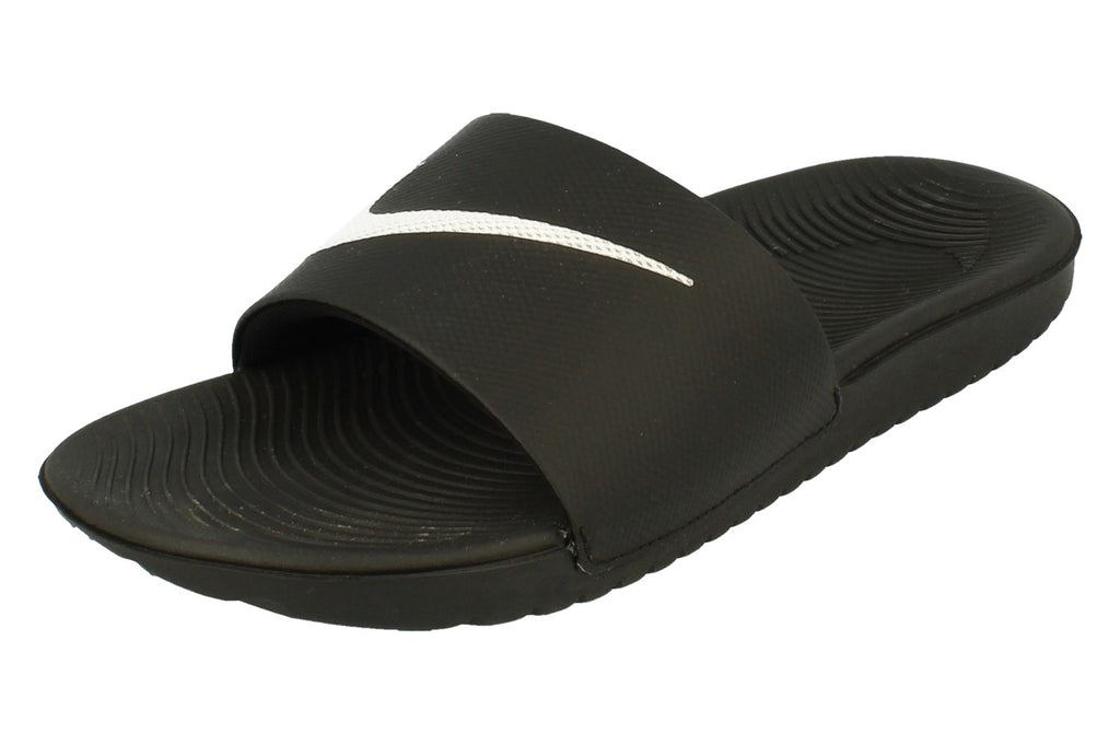 Buy Nike Kawa Slide GS/PS 819352 Junior Slides (uk 6 us 7Y eu 40, black ...