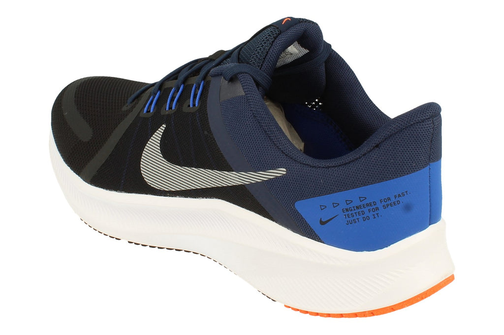 Buy Nike Quest 4 Mens DA1105 (uk 11 us 12 eu 46, black light smoke grey ...
