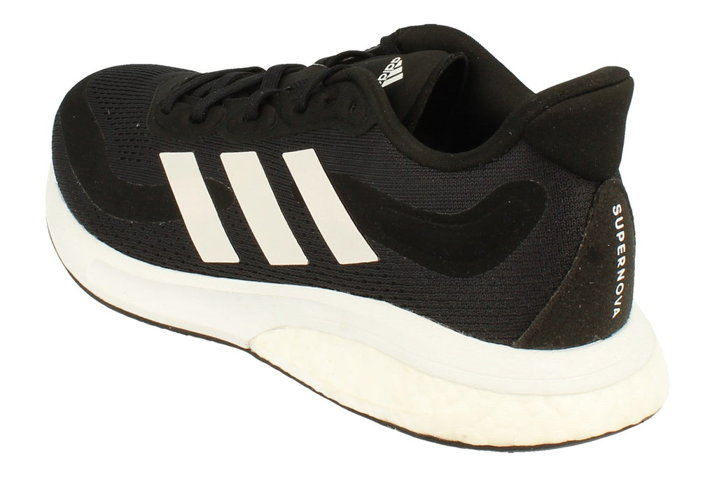 Buy Adidas Supernova Womens Sneakers (uk 8 us 9.5 eu 42, black white ...